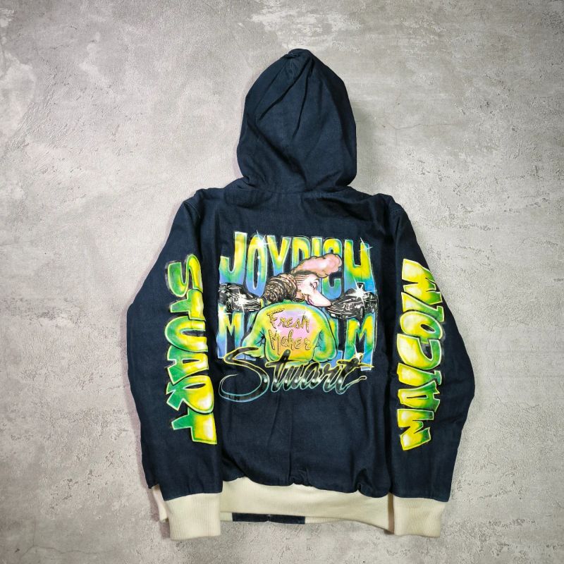 Joyrich Streetwear Luxury Denim jacket Pria navy - Preloved