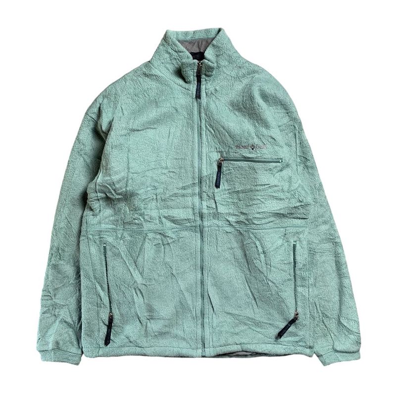 Montbell Streetwear Gorpcore Fleece Pria green - Preloved