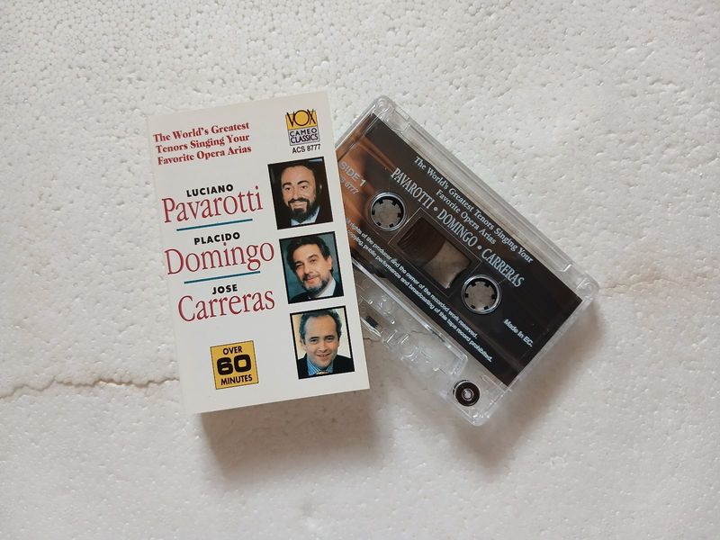 Kaset pita imprt opera singers THE WORLDs GRRATEST TENOR - Preloved