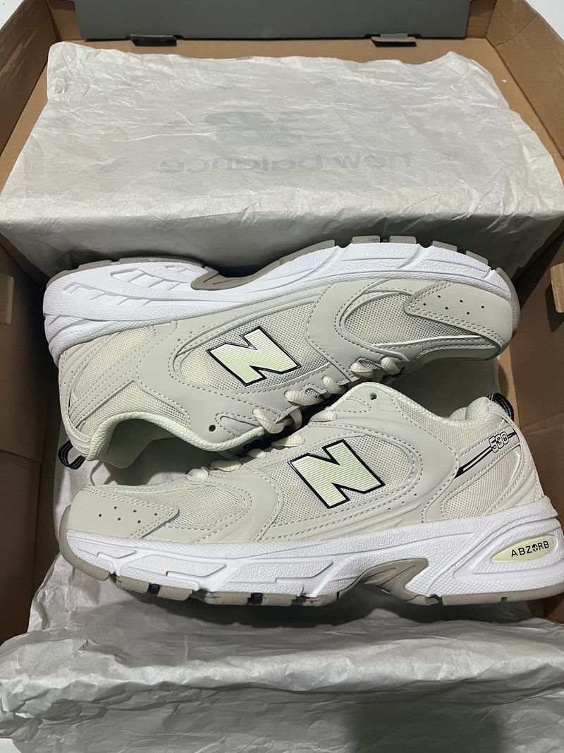 Size 40 - New Balance 530 Ivory Beige - Preloved