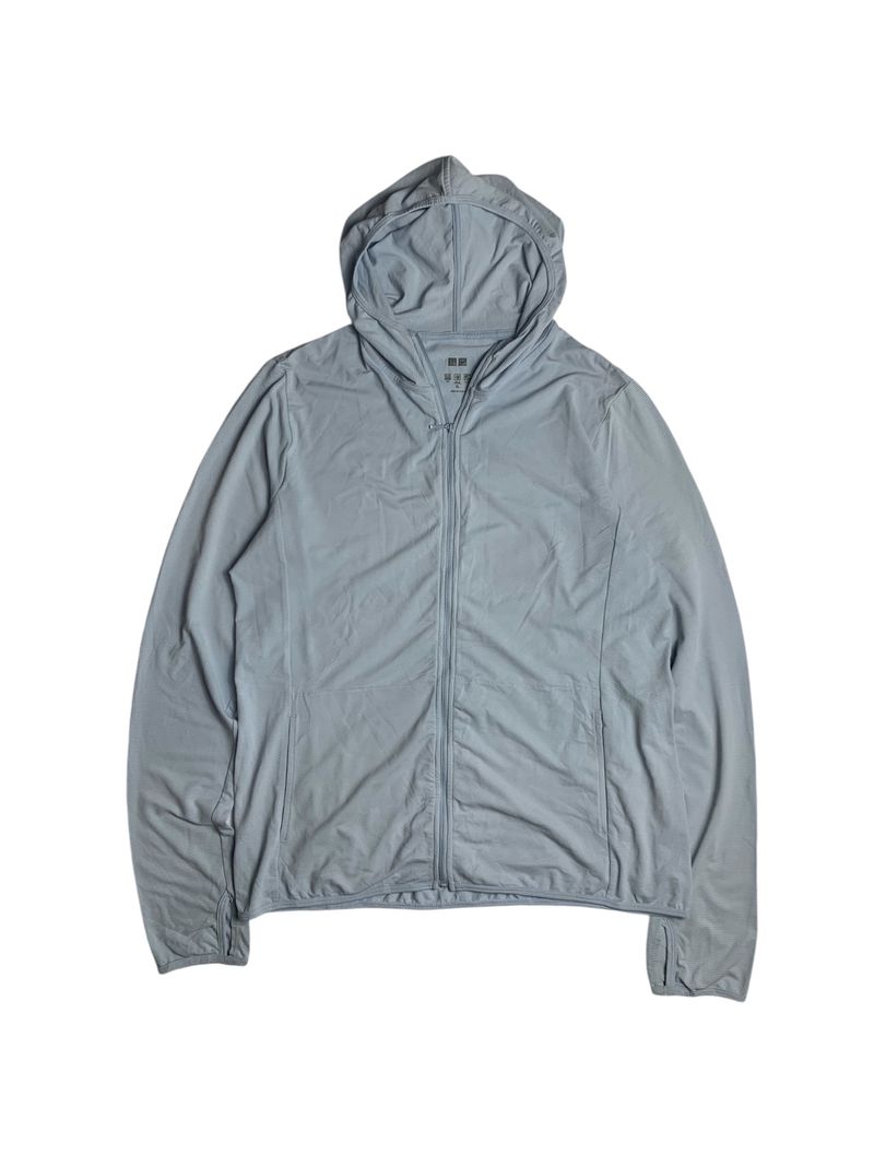 Uniqlo Sportswear Casual Track jacket Pria blue - Preloved
