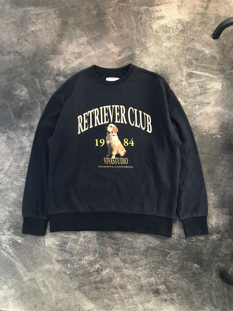 VIVASTUDIO CREWNECK RETRIEVER CLUB SECOND - Preloved