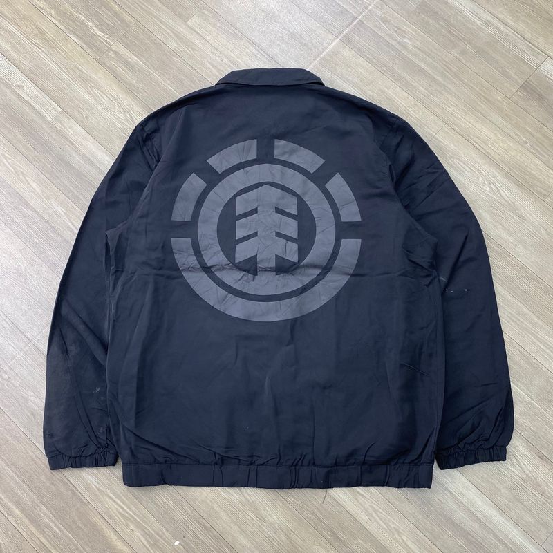 Vintage Element Skateboarding Big Logo Windbreaker Jacket - Preloved