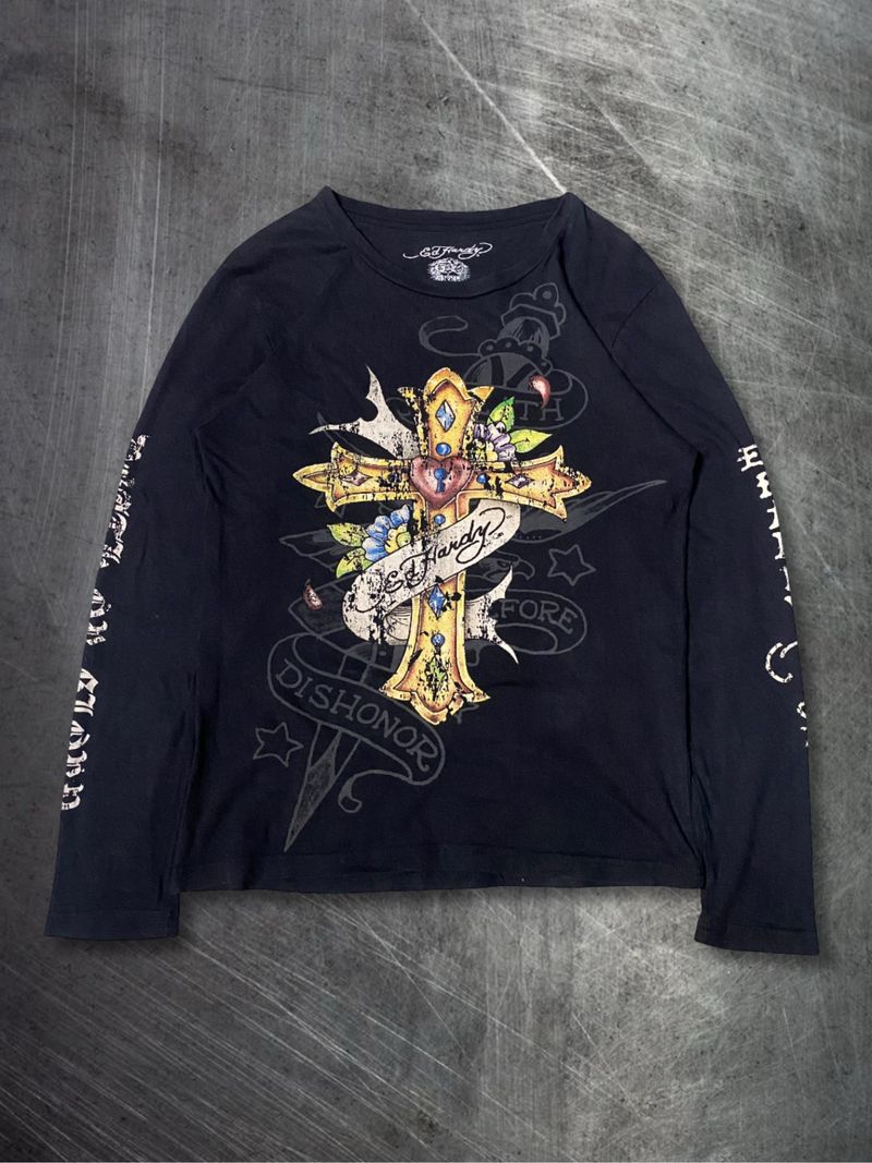 Ed Hardy Longsleeve Printed - Preloved