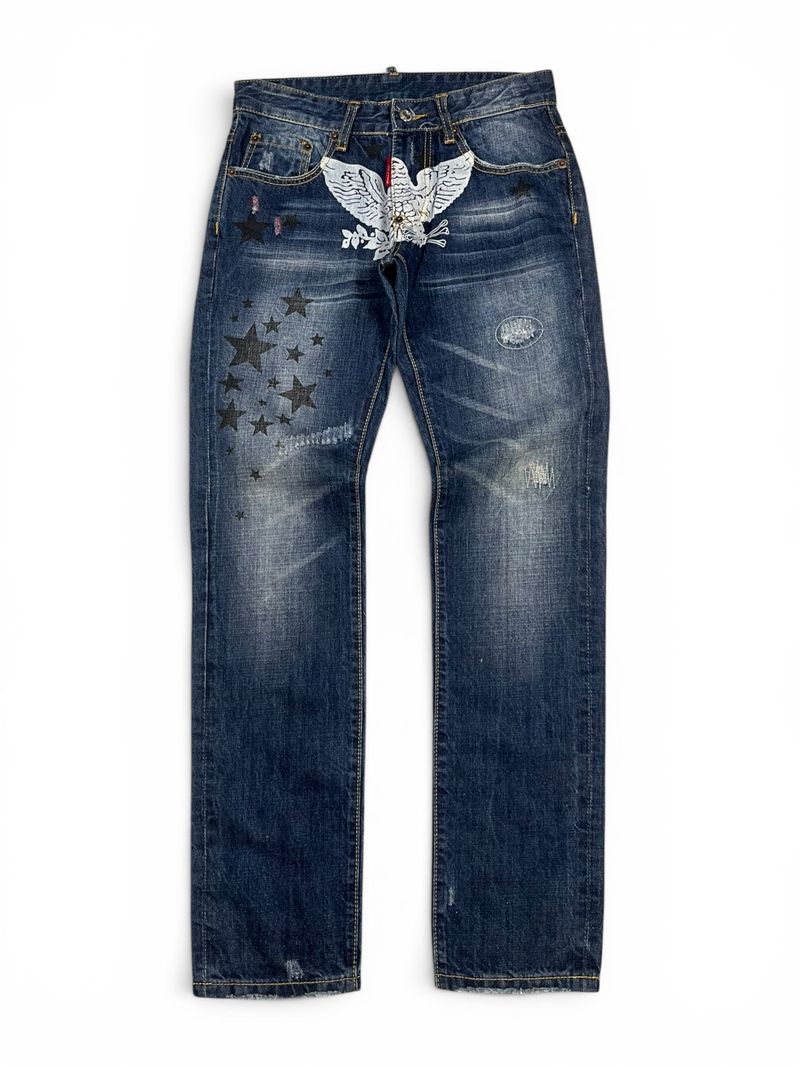 Dsquared2 Distressed Denim Pants - Preloved