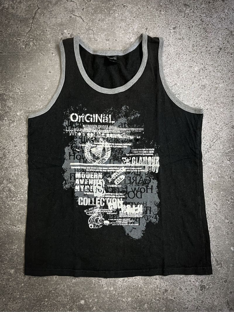 Dialetti Graphic Poem Tanktop - Preloved