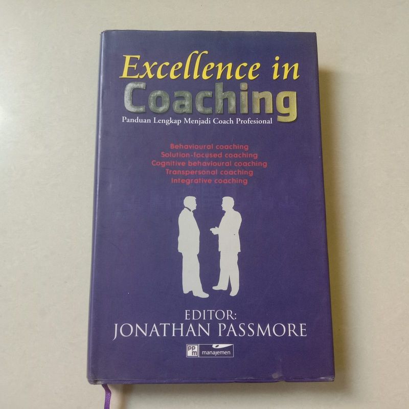Buku Excellence In Coaching - Jonathan Passmore - Preloved