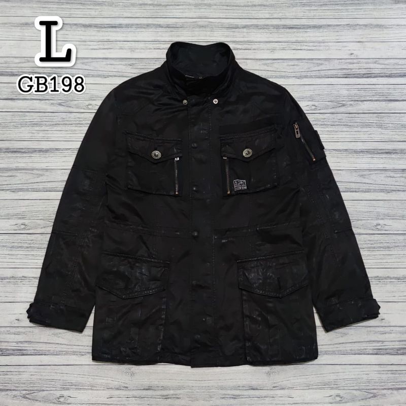 Buckaroo Casual Denim jacket Pria black - Preloved