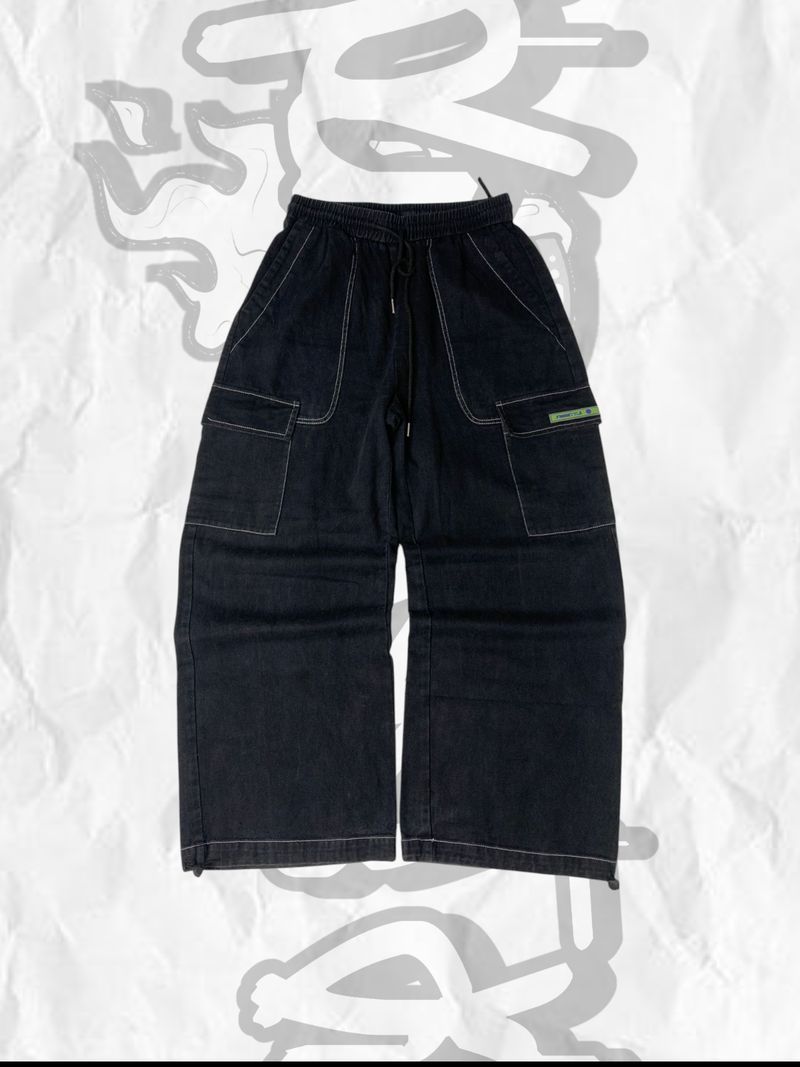 Vintage Gorpcore Jeans Pria black - Preloved