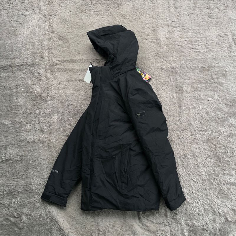 K2 Y2K Gorpcore Puffer jacket Pria black - Preloved