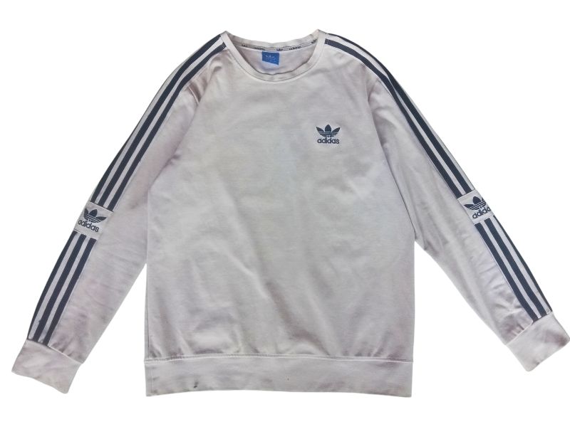 Adidas Men's White Fleece - Preloved