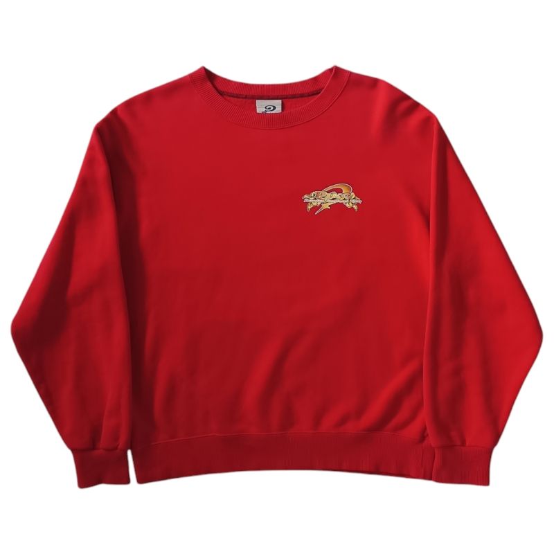 Piko Sports Streetwear Y2K Sweatshirt Pria red - Preloved