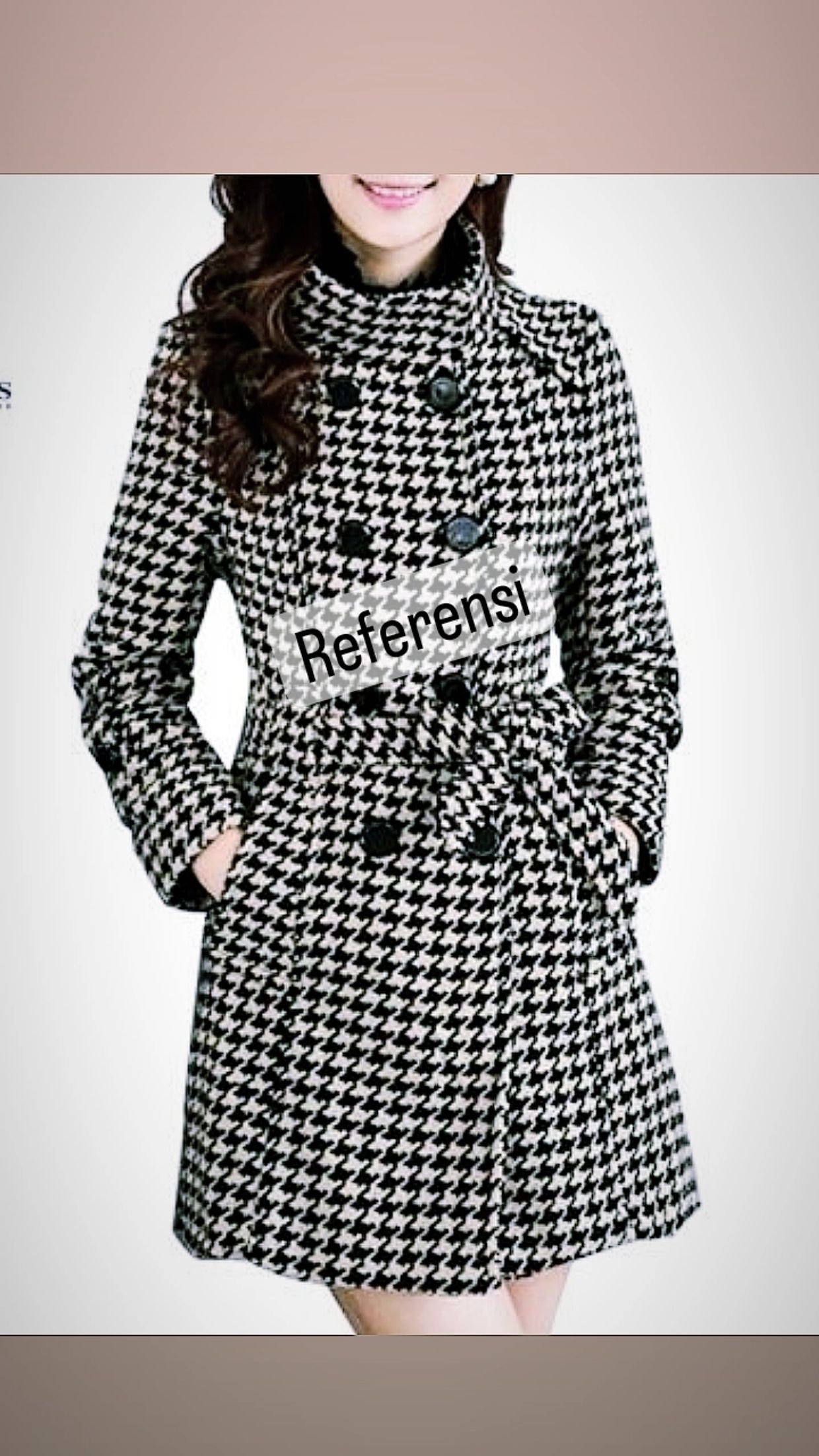 Matterial : wol tweed Full line - Preloved