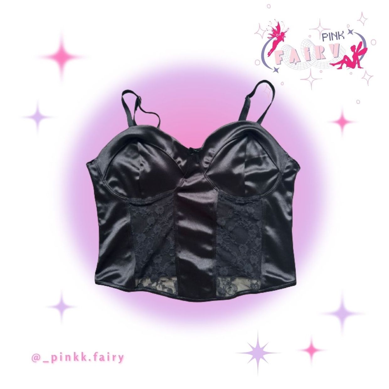 H&M Corset Wanita black - Preloved