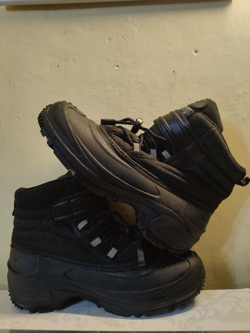 Gorpcore Biker Boots Pria black - Preloved