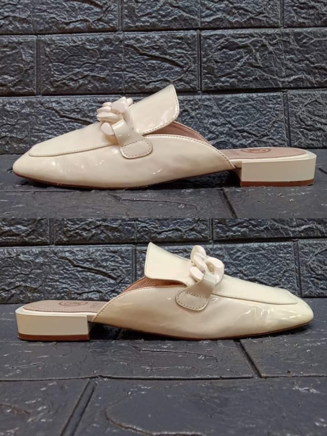 Staccato Sandals & slide Wanita cream - Preloved