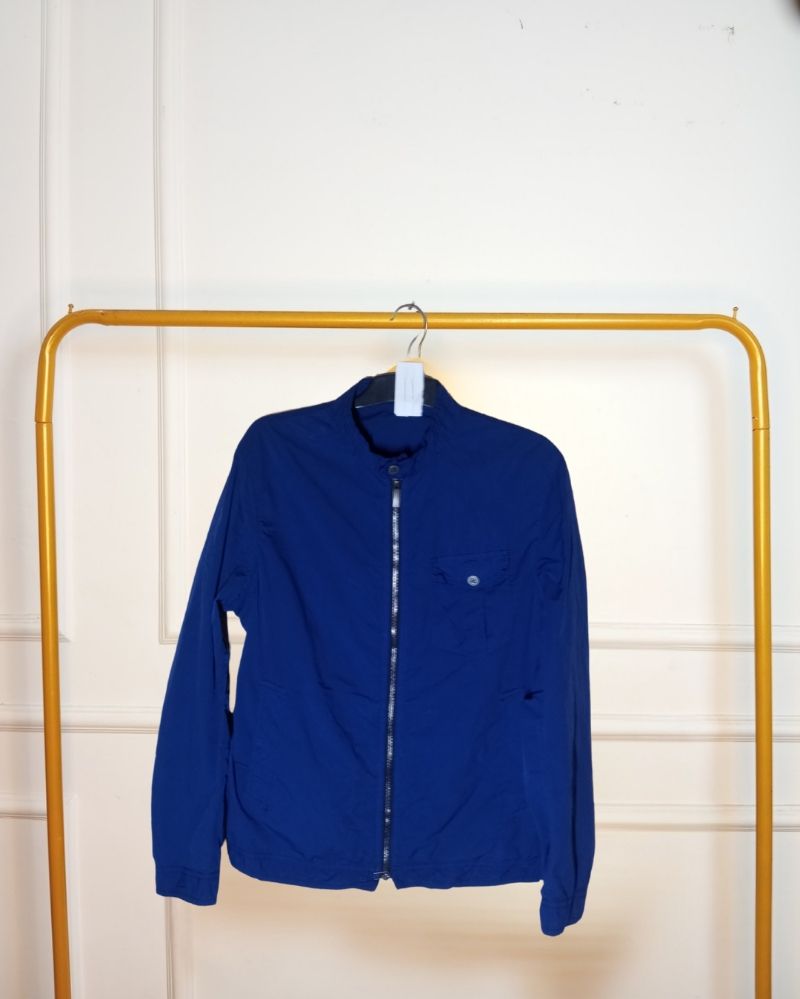 Vintage Y2K Track jacket Pria blue - Preloved