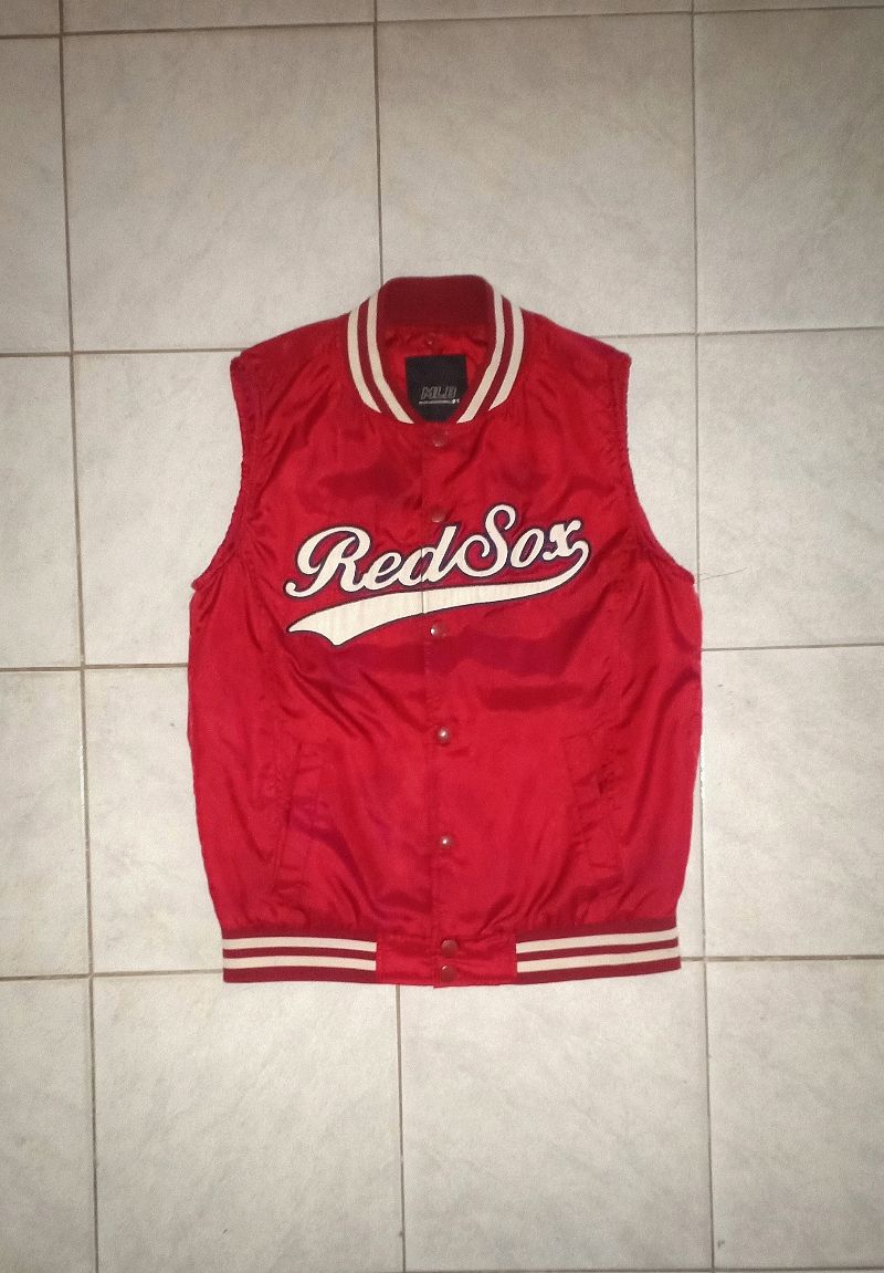 MLB Y2K Vest Pria red - Preloved