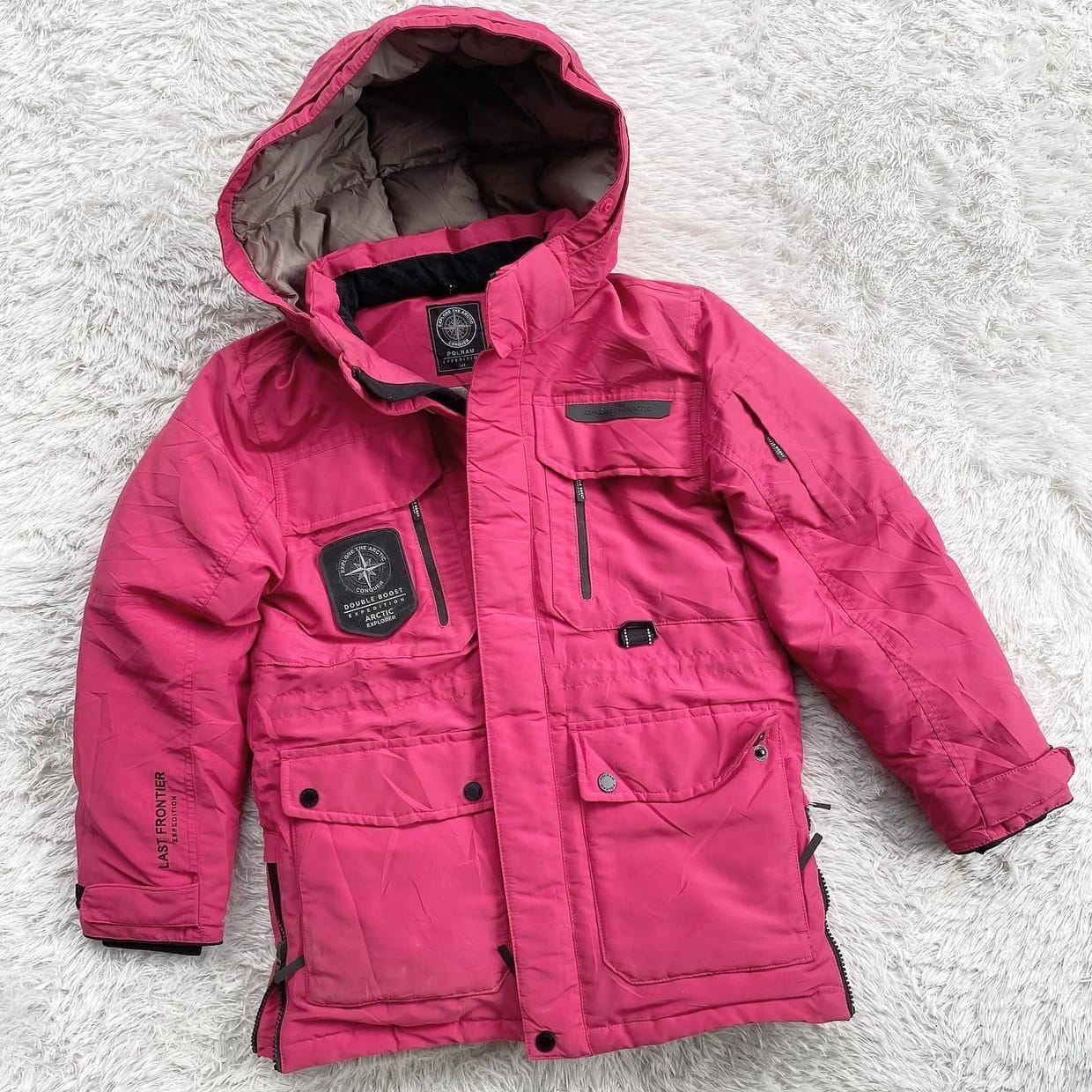 Polham Kids' Pink Puffer Jacket - Preloved