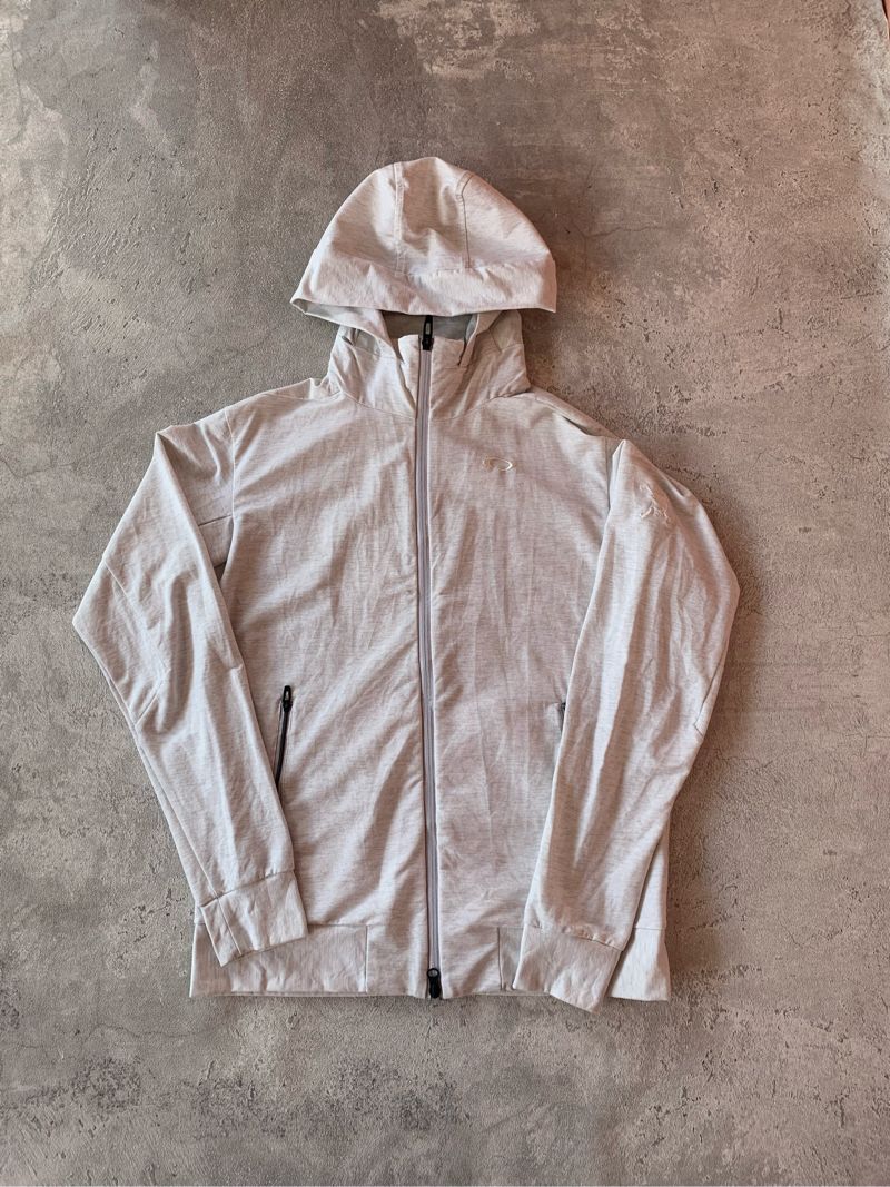 Oakley Casual Track jacket Pria gray - Preloved