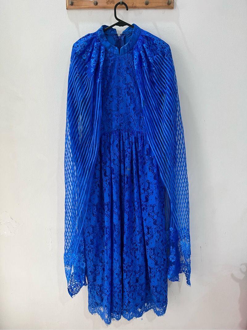 Luxury Pakaian Nasional Prom dress Wanita blue - Preloved