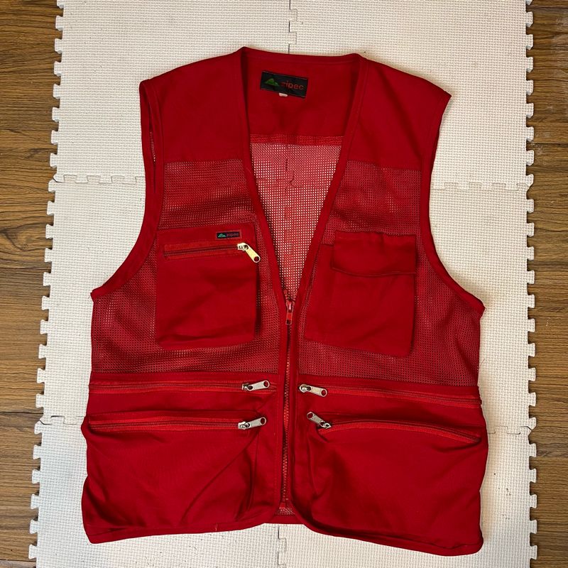 Men's Red Vest - Preloved