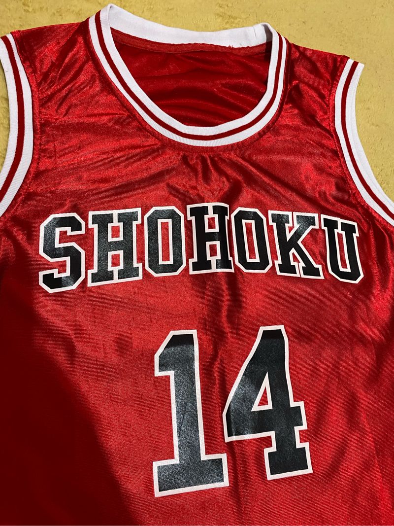 SlamDunk SHOHOKU 14 Mitsui uniform jersey basket ball - Preloved