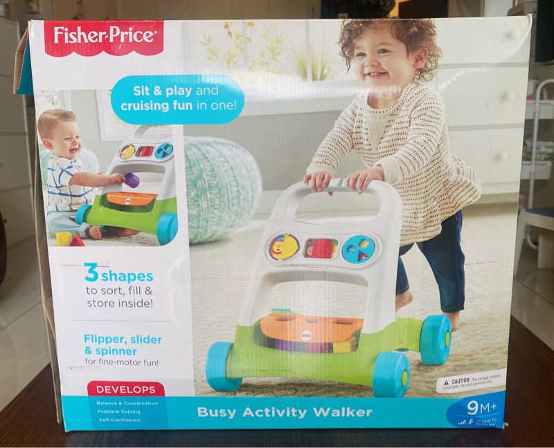 Fisher Price Busy Activity Walker - Preloved