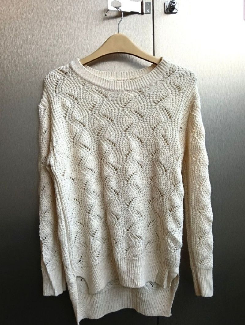 Cardi Jaring Bw - Preloved