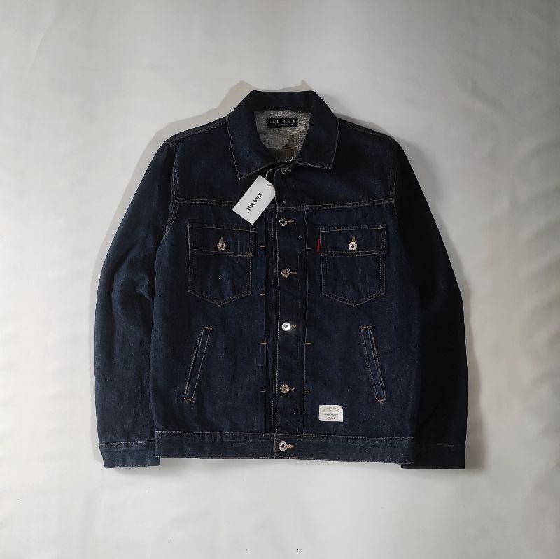 REBORN & AUDI - Trucker Jacket Denim Type II Indigo Blue⚒️ - Preloved