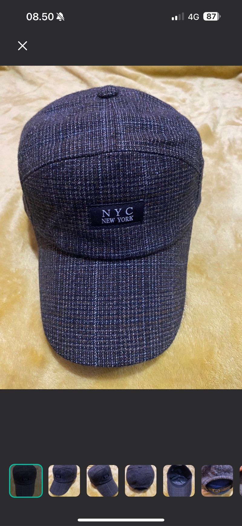 NYC New York Cap hat - Preloved
