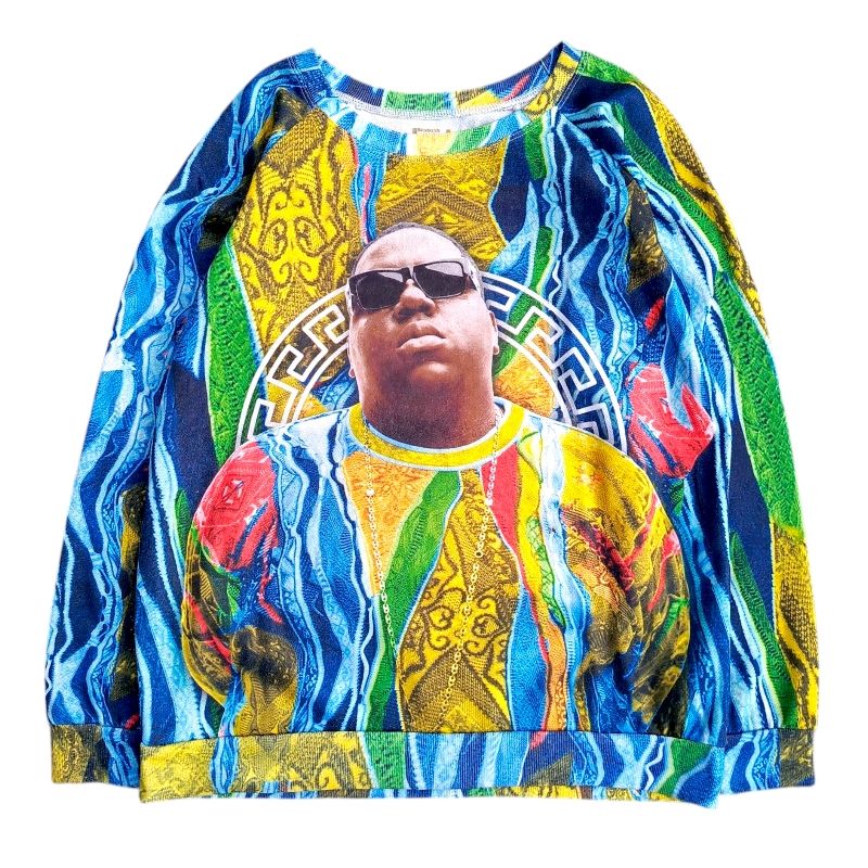crewneck brooklyn mint biggie big notorious wearing coogi - Preloved