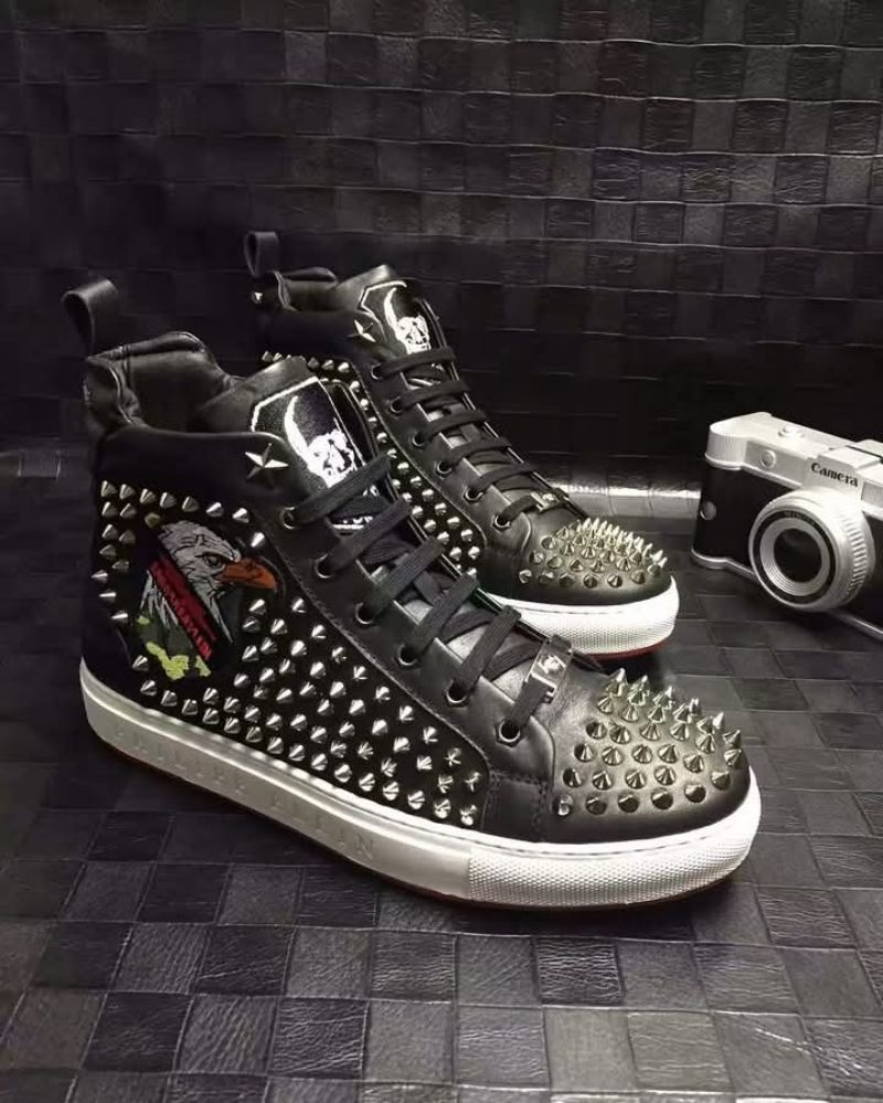 Philipp Plein Spike Hi top limited Edition 43 italy - Preloved