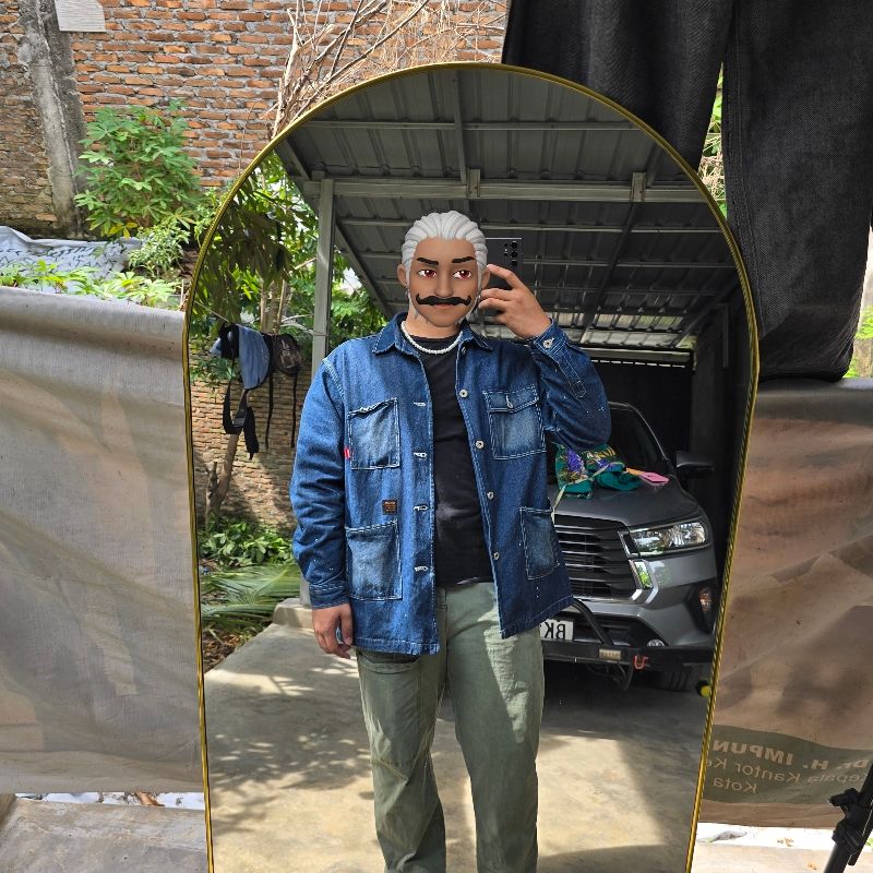 Chore jacket,denim jacket japanese style - Preloved