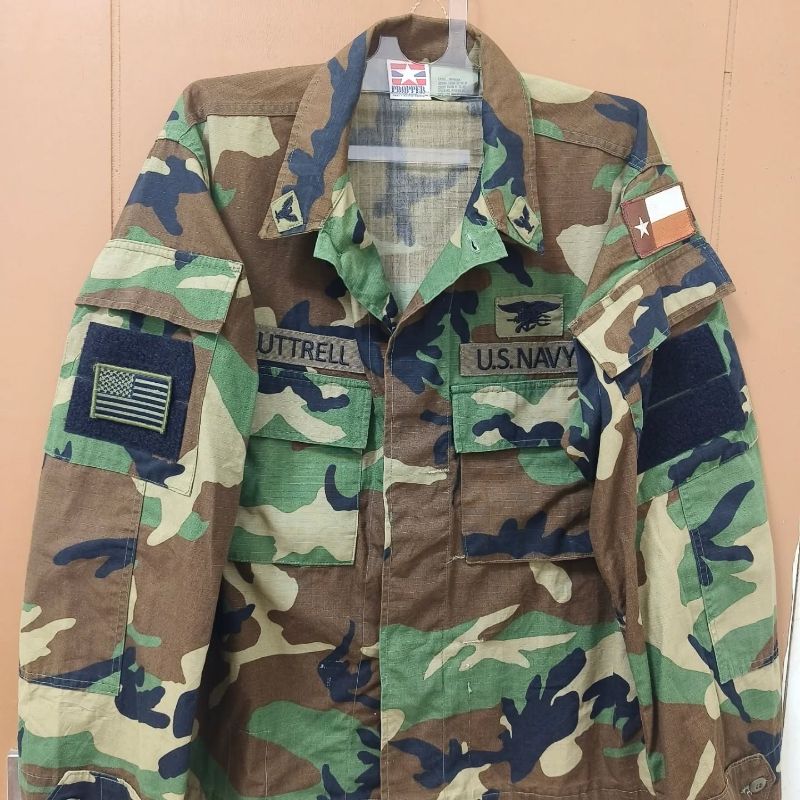 BDU US NAVY SEAL Woodland Raid Cut Original L fit XL - Preloved