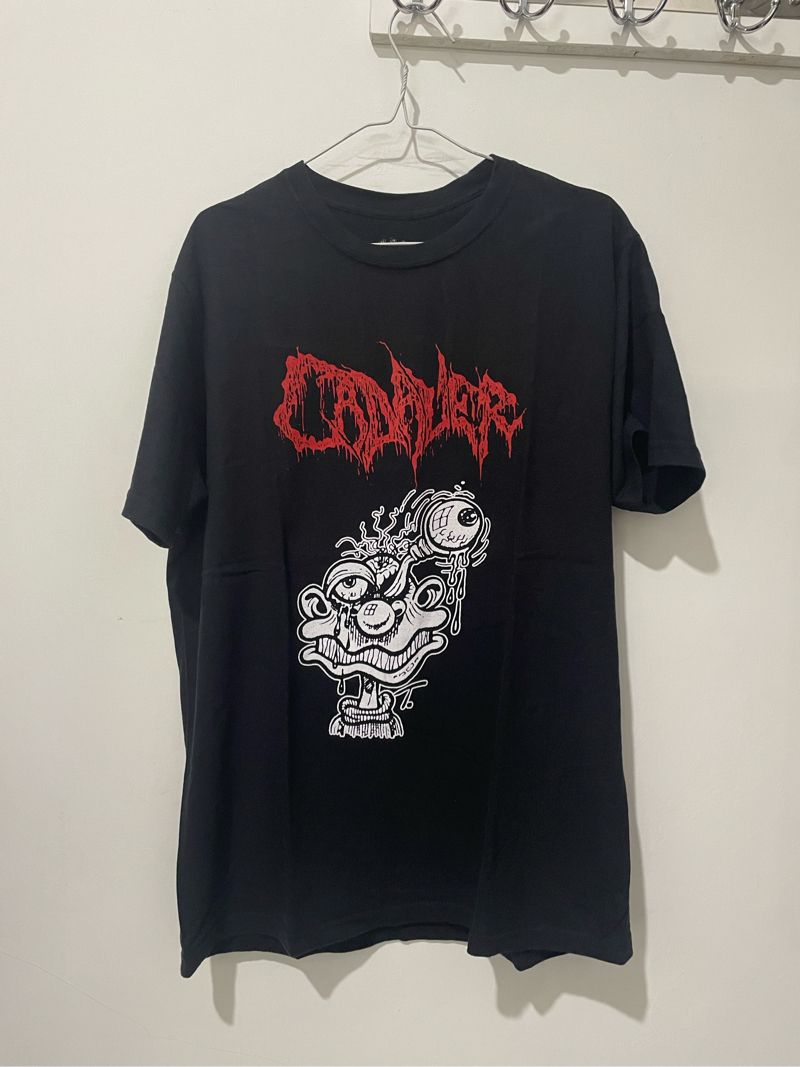 Kaos Vintage Cadaver Abnormal Deformity Norwegian Death Meta - Preloved