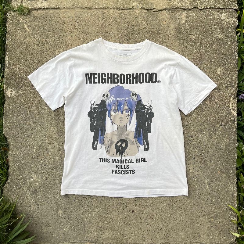 Neighborhood x Jun inagawa anime tshirt - Preloved