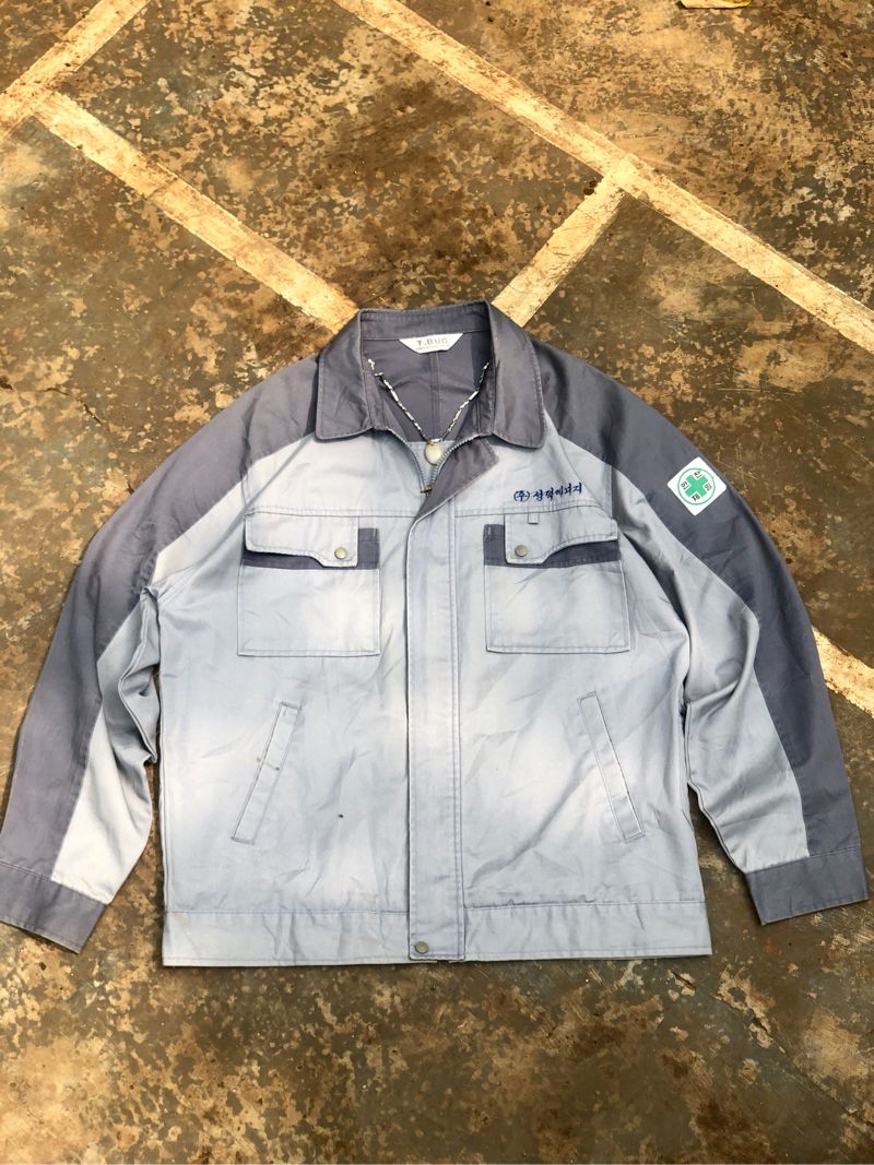 T buc workjacket since 1980an boxy cut - Preloved