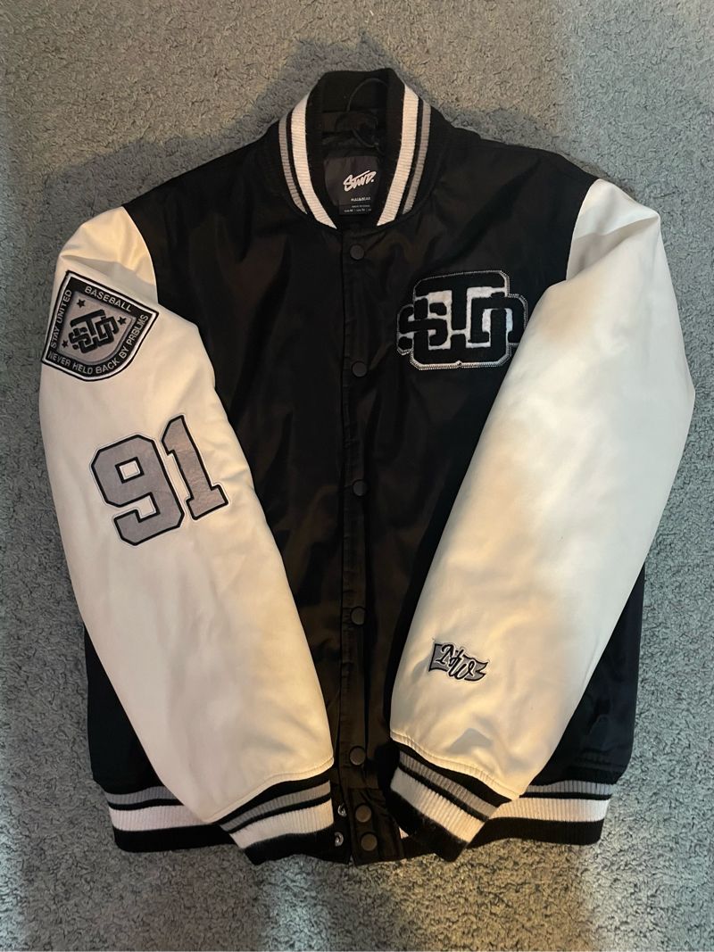 Pull & Bear STWD Varsity Jacket - Preloved