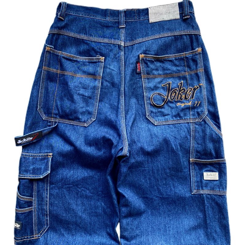 JOKER 77 CARPENTER BAGGY DENIM PANTS - Preloved