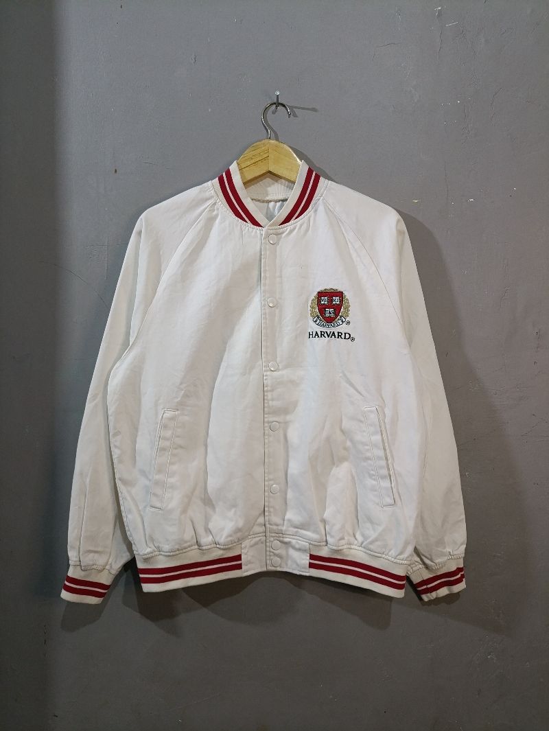 Uniqlo GU x Harvard University Varsity Jacket - Preloved