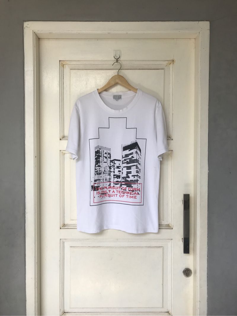 Cav Empt Ziggurat Print T-Shirt White - Preloved