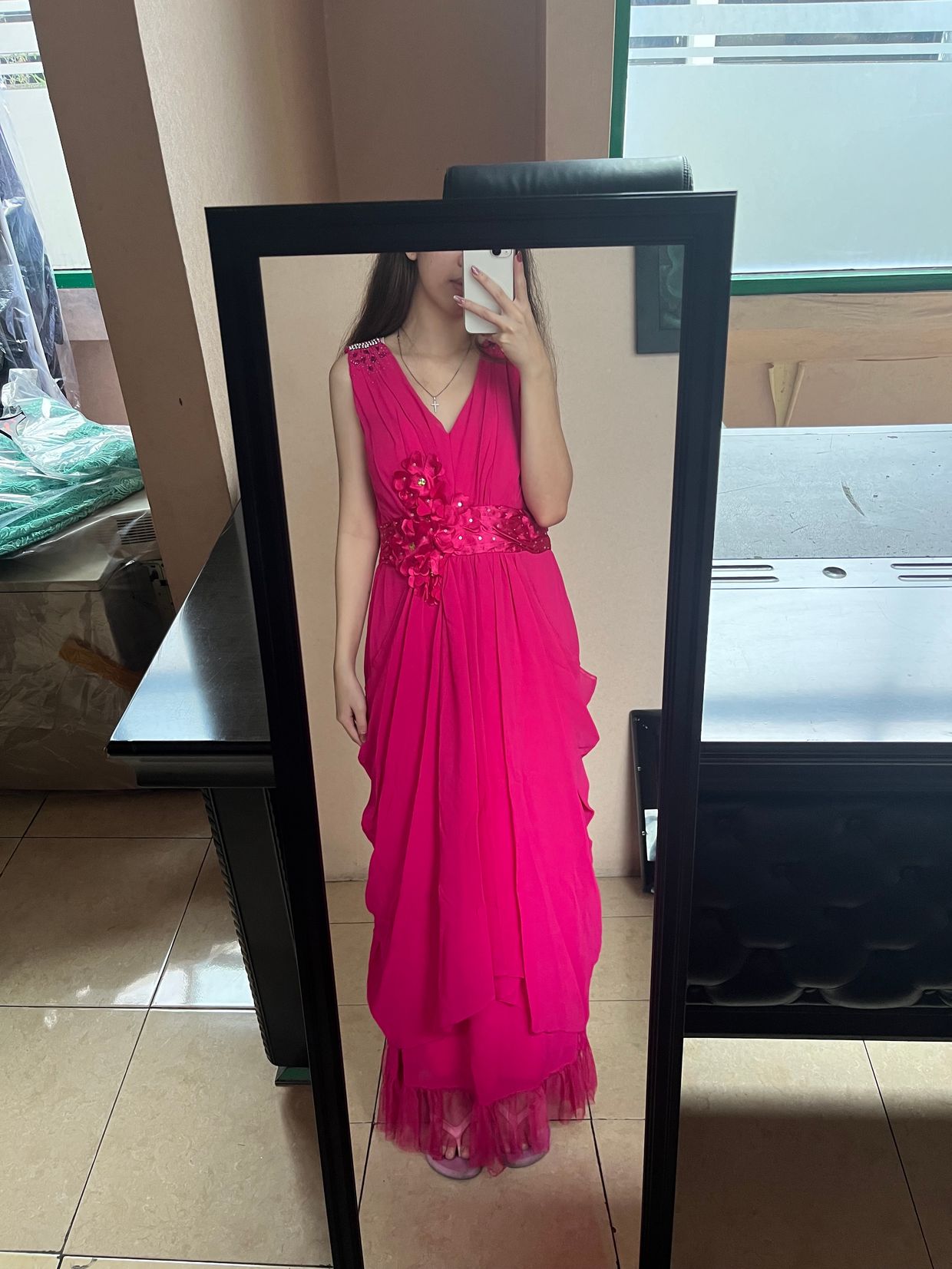 Fairy Prom dress Wanita pink - Preloved