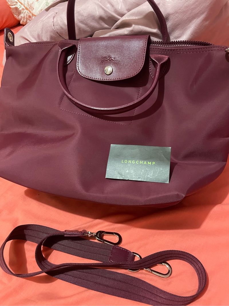 Longchamp Bag Large Maroon - Preloved