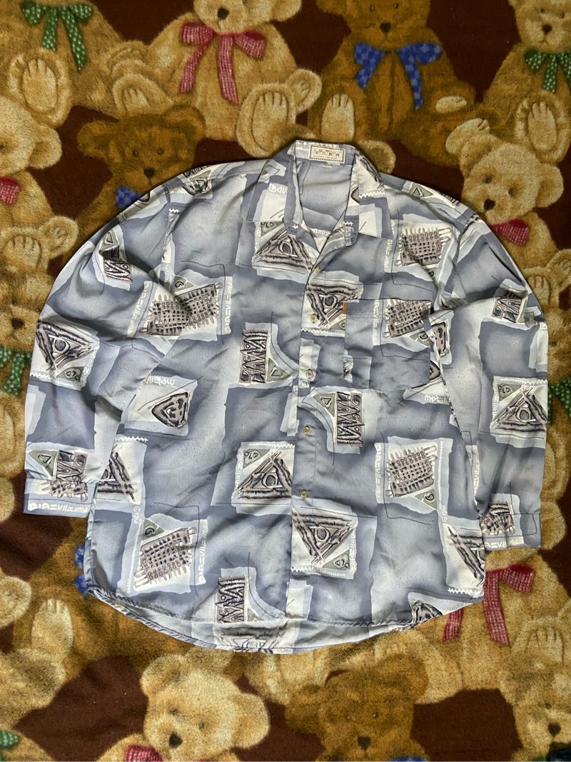 Kemeja retro kemeja old money kemeja vintage - Preloved