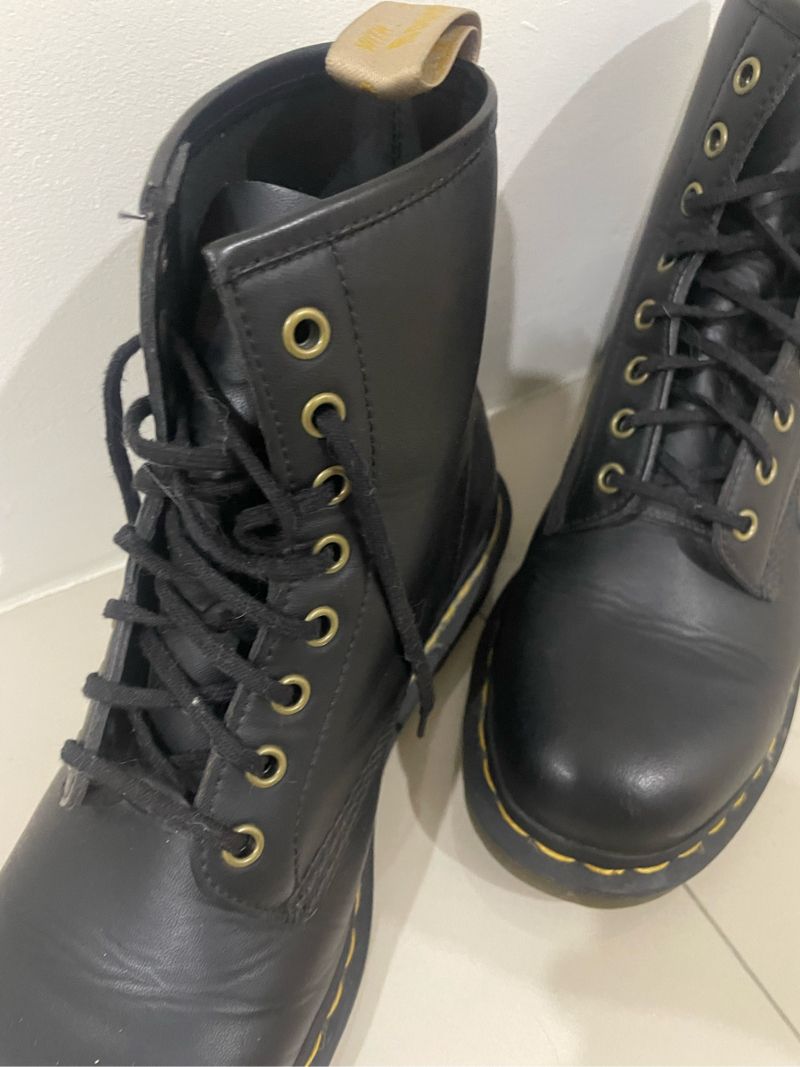 vegan 1460 felix lace up boots dokmart drmartens - Preloved