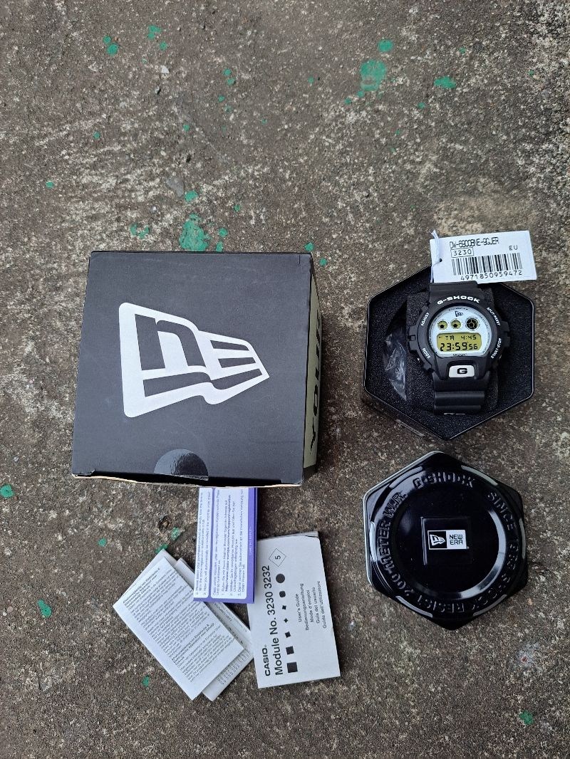 CASIO G SHOCK DW6900 DW 6900 NEW ERA COLLABS NEW ERQ - Preloved