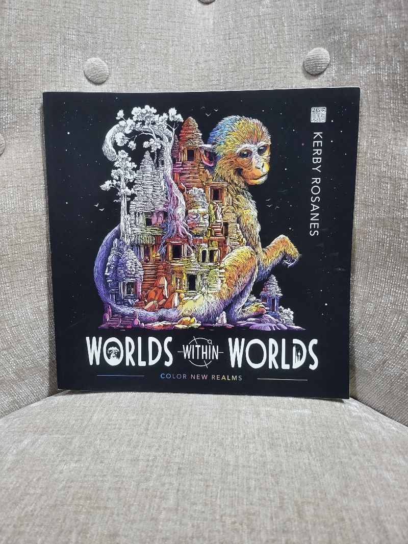COLOURING BOOK PREMIUM WORLD WITHIN WORLD - Preloved