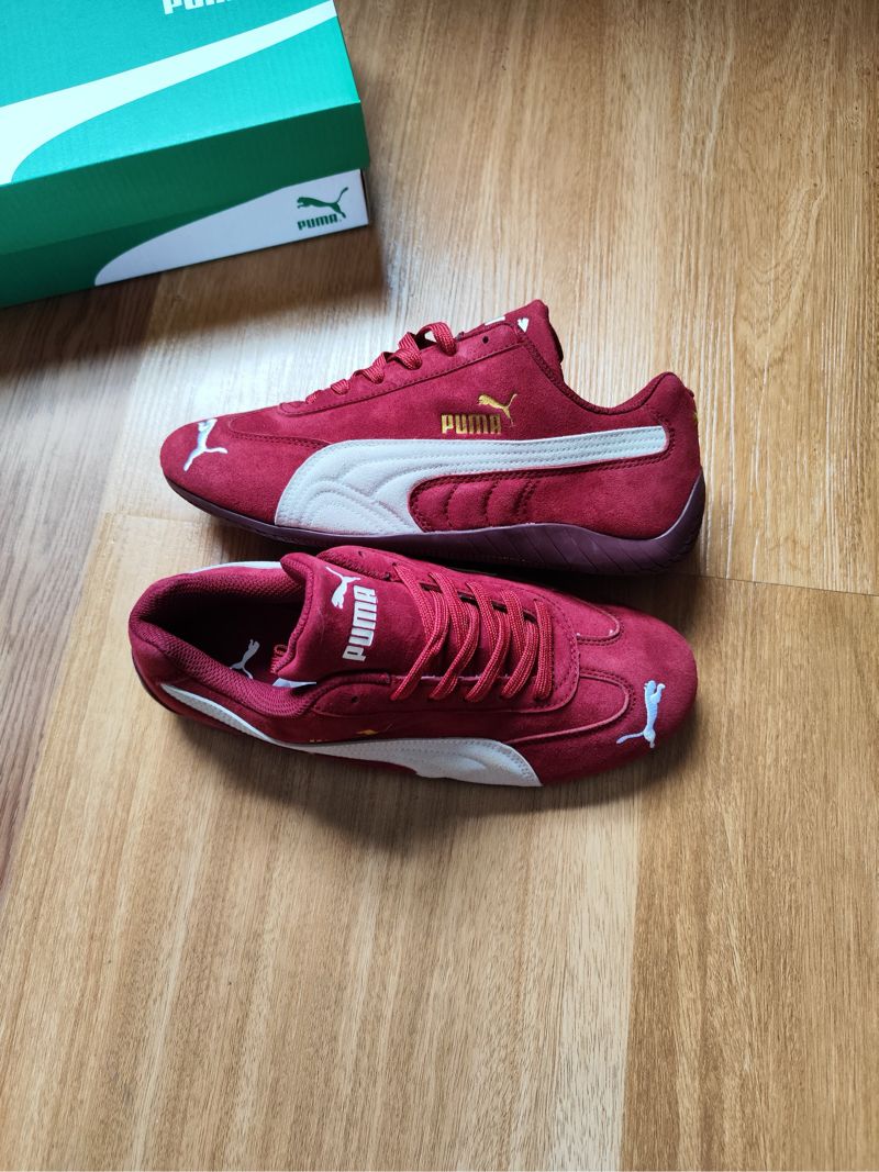 [Termurah] Sneakers - Puma Speedcat Maroon White - Preloved