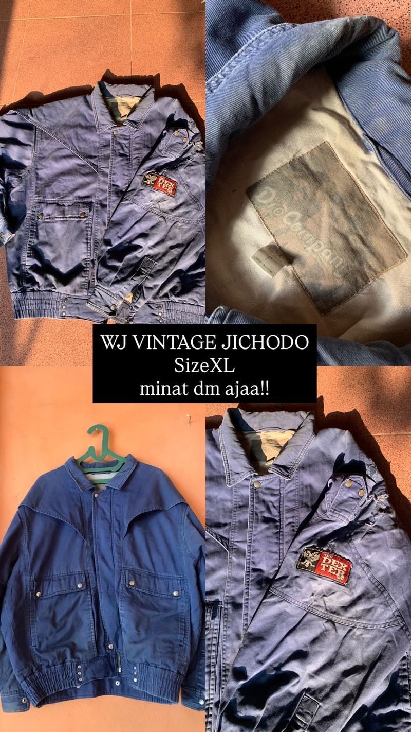 Work Jaket Vintage Jichodo - Preloved